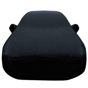 dustproof waterproof car cover compatible with ds automobiles ds3 cabrio ds3 crossback ds4 crossback ds5 ds7 crossback sun protection against rain snow windy ( color : black , size : ds7 crossback )