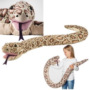 xichen djungelskog 170 cm large plush toy cushion boa constrictor, glove doll snake-shaped, high-simulation burmese python cushion