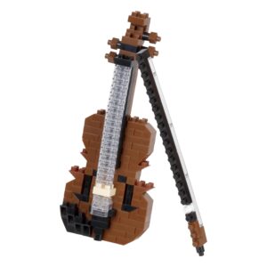 nanoblock - instruments - violin, collection series building kit