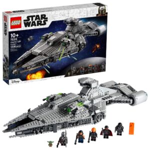 lego star wars: the mandalorian imperial light cruiser 75315 awesome toy building kit for kids, featuring 5 minifigures; new 2021 (1,336 pieces)