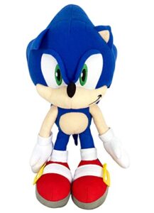 great eastern entertainment sonic the hedgehog- sonic moveable plush 10" h