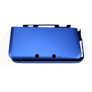 ggzone aluminum hard metal box protector cover plate protective case housing shell for nintend 3ds llxl (purple)