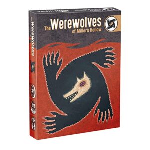 zygomatic werewolves of miller's hollow social deduction party game - for 8-18 players ages 10+, 30 minute playtime