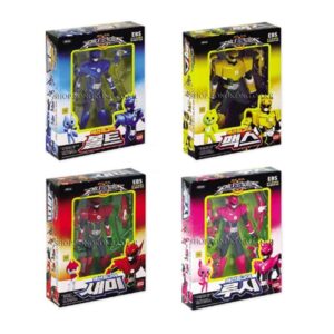 sonokong mini force volt sammy max lucy set of 4 korean robot action figures miniforce