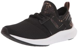 new balance women's fuelcore nergize sport v1 sneaker, black/sweet caramel/bison, 7