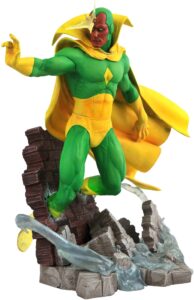 diamond select toys marvel gallery: vision pvc statue, multicolor