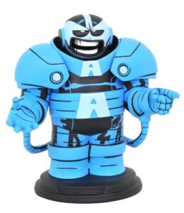 diamond select toys marvel animated series: apocalypse statue, multicolor, 4.5 inches