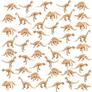 ppxmeeudc 48pcs dinosaur fossil skeleton dinosaur skeleton toys dino sand dig party favor decorations