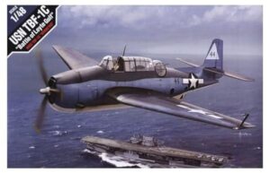 academy 12340 1/48 us navy tbf-1c avenger battle of leyte plastic model