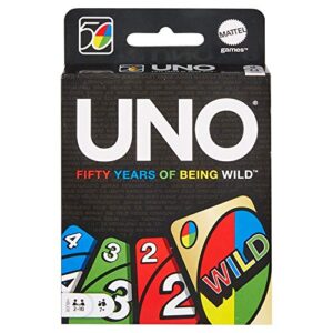 mattel uno 50th anniversary edition