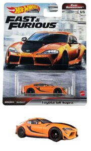 hot wheels fast & furious collection of 1:64 scale vehicles from the fast film franchise, modern & classic cars, great gift for collectors & fans of the movies