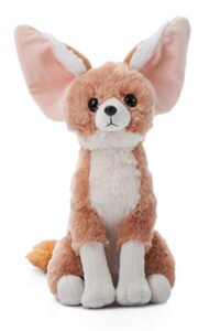 the petting zoo fennec fox stuffed animal, gifts for kids, wild onez zoo animals, fennec fox plush toy 12 inches