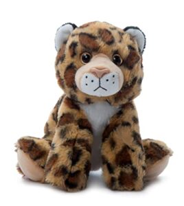 the petting zoo jaguar stuffed animal, gifts for kids, wild onez zoo animals, jaguar plush toy 9 inches