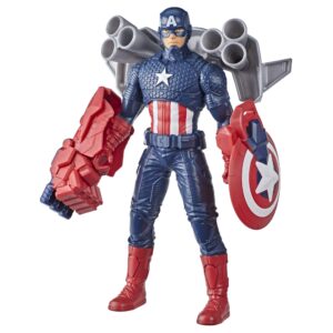 marvel hasbro captain america toy 9.5-inch action super heroes figure and gear