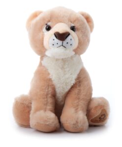 the petting zoo lioness stuffed animal, gifts for kids, wild onez zoo animals, lioness plush toy 12 inches