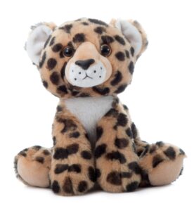 the petting zoo cheetah stuffed animal, gifts for kids, wild onez zoo animals, cheetah plush toy 9 inches