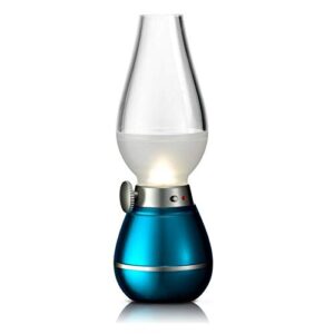 gaoz outdoor lights retro style led kerosene lamp blowing control lamp desk lamp dimmable usb rechargeable night light home decoration for home,garden,yard,decorations