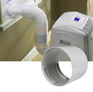 portable ac coupler thread ac 5 inch air conditioner exhaust hose coupler/coupling/connector, support clockwise/counter-clockwise thread, ac hose coupler coupling extension