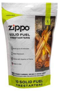 zippo solid fuel firestarter