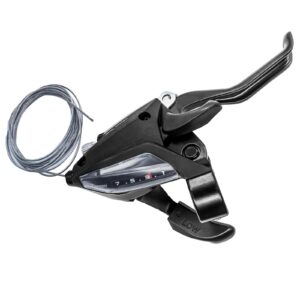 hycline bike shifter st-ef500,7 speed right brake lever with inner cables,ergonomic handle for mtb