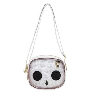 loungefly pop harry potter hedwig pin trader crossbody bag