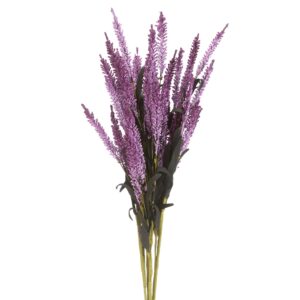 folora 4 pcs lifelike artificial lavender flowers, diy decoration bouquet for wedding home garden decoration, 24 inches