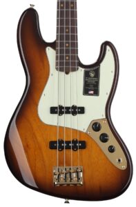 fender 75th anniversary commemorative jazz bass - 2-color bourbon burst