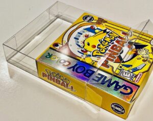 1 pcs box protector for pokemon pinball gameboy color clear display case nintendo