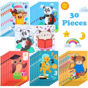 30 pieces coloring book bulk kids 40 different coloring book for kindergarten school classroom graduation activity birthday present first day of school party favor christmas goodie bag stuffer filler