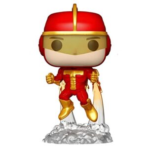 funko pop! movies: jingle all the way - turbo man flying, amazon exclusive