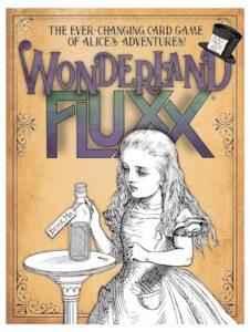 wonderland fluxx card game - topsy-turvy wonderland adventure