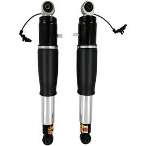 84176675 580-1106 1 pair of rear air shock absorber for chevy tahoe suburban cadillac escalade esv gmc yukon xl 2015 2016 2017 2018 2019 2020 2021 23151122