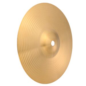 exceart crash ride cymbal bass drum cymbal percussion replacement traditional finish brass for drum 8 inch