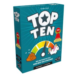 asmodee cocktail games | top ten | party game | nominated for game of the year 2022 | 4-9 players | from 12+ years | 30 minutes | german