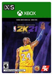 nba 2k21 : mamba forever edition (next gen.) - xbox series x [digital code]