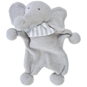 under the nile organic cotton elephant lovey toy