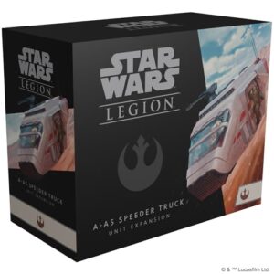 star wars: legion a-a5 speeder truck unit expansion - rugged combat transport! tabletop miniatures strategy game for kids and adults, ages 14+, 2 players, 3 hour playtime, made by atomic mass games