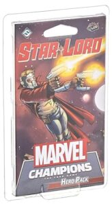 marvel champions the card game star-lord hero pack - superhero strategy game, cooperative game for kids and adults, ages 14+, 1-4 players, 45-90 minute playtime, made by fantasy flight games