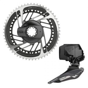 sram kit pla/potenc/desv.sram red axs d1 56 x 43d dm crankset, sport, grey (grey), one size