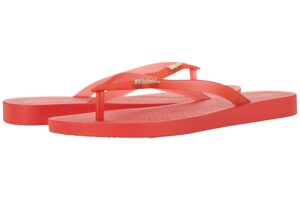 melissa - womens sun venice sandals, size: 8 m us, color: red