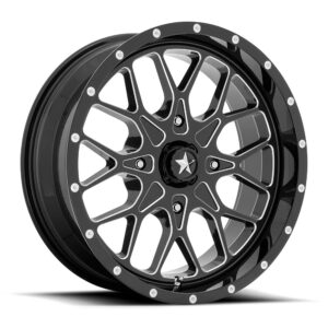 msa offroad wheels ma45 20x7 4x156 g-blk mill 00mm - m45-020756m