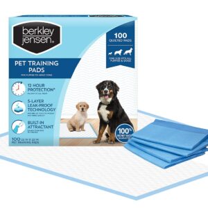 berkley and jensen pet training pads, 100 ct.