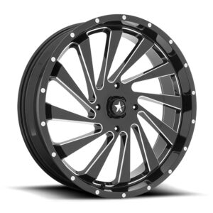 msa offroad wheels ma46 24x7 4x156 g-blk mill 00mm - m46-024756m