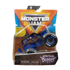 monster jam, official son-uva digger monster truck, die-cast vehicle, legacy trucks series, 1:64 scale