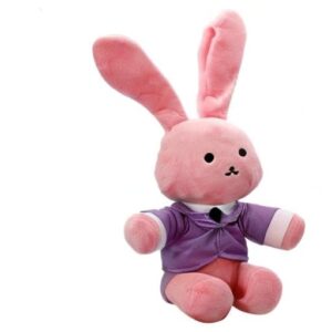 nanrui trade. ouran high school host club pink rabbit stuffed animal plush 9.84 inches bun-bun rabbit plushie mitsukuni haninozuka bunny plush(9.84“, pink rabbit)