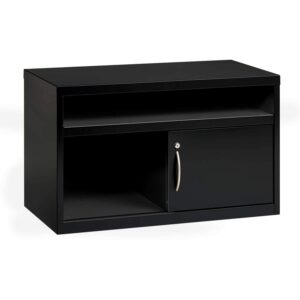 global industrial 36" low credenza with door, black