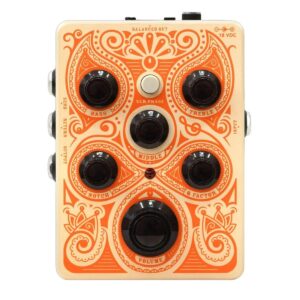 orange acoustic guitar preamp pedal