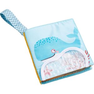 haba marine world fabric book - machine washable first reader