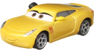 disney cars toys and pixar cars trainer cruz ramirez, miniature, collectible racecar automobile toys based on cars movies, for kids age 3 and older, multicolor