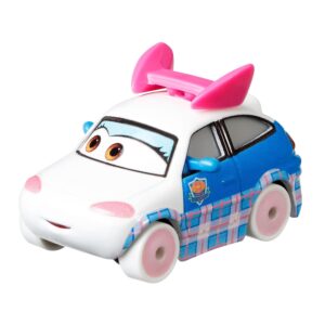 disney cars toys suki, miniature, collectible racecar automobile toys based on cars movies, for kids age 3 and older, multicolor